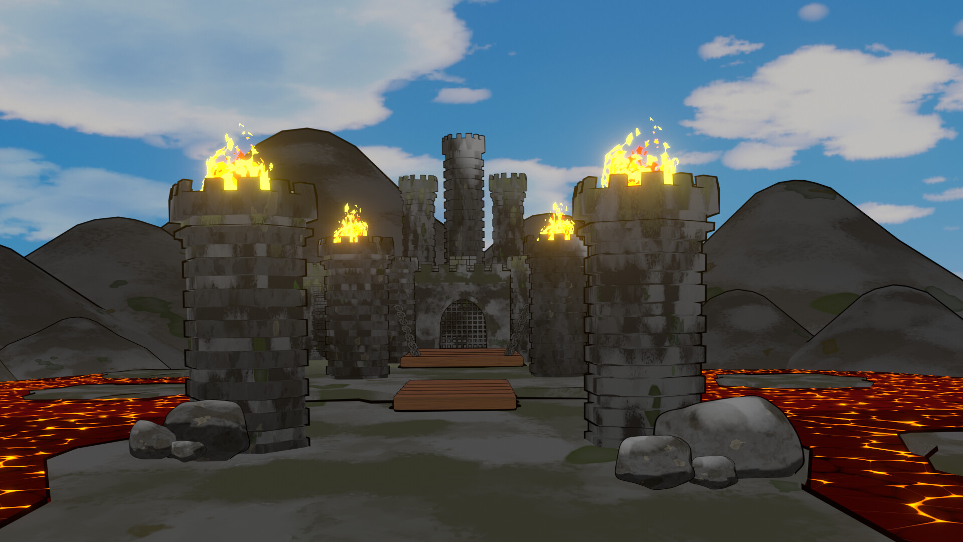 ArtStation - Magma Fortress