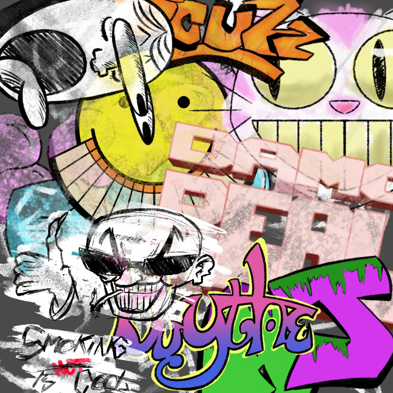 ArtStation - Taste of Scuzz - Decals