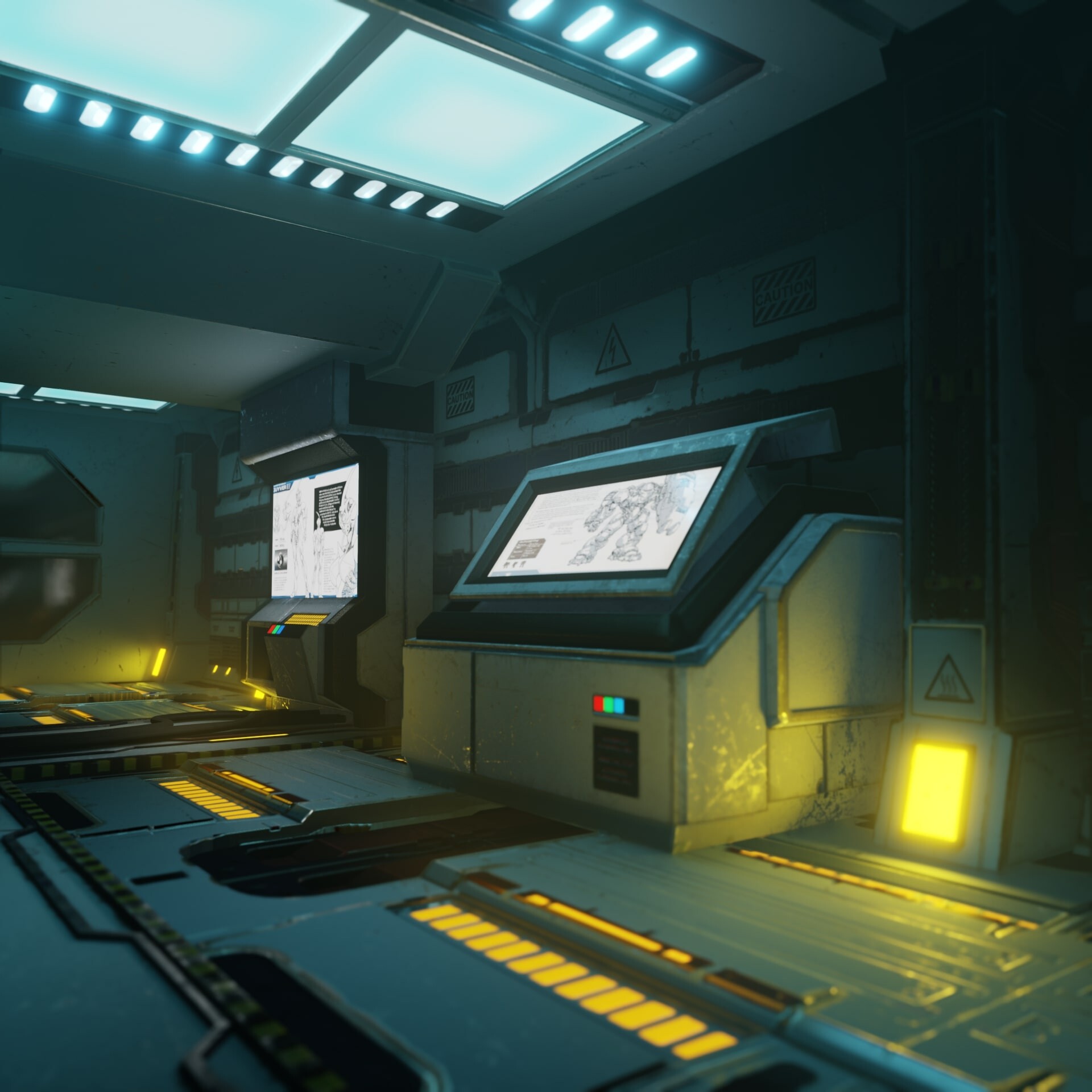 ArtStation - Sci-Fi Lab