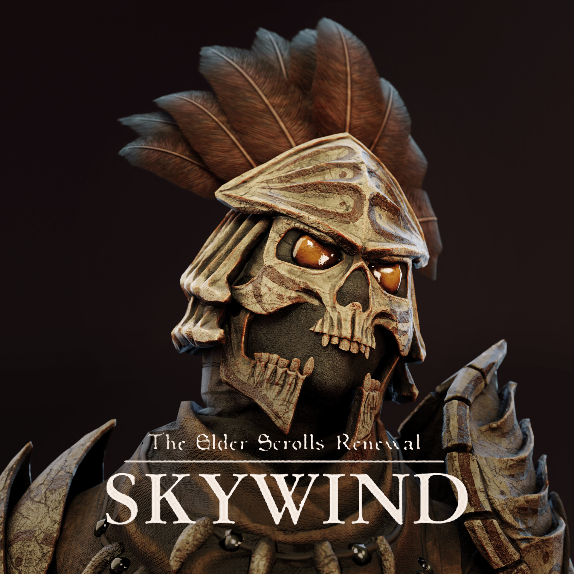 ArtStation - Ashlander Warrior Armor - Skywind