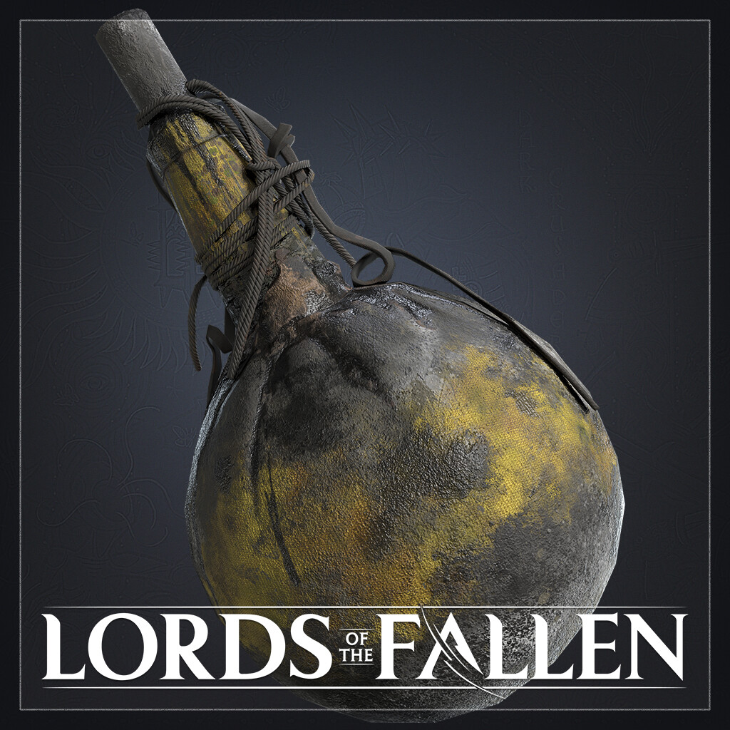 ArtStation - Lords of the Fallen - Oil Flask