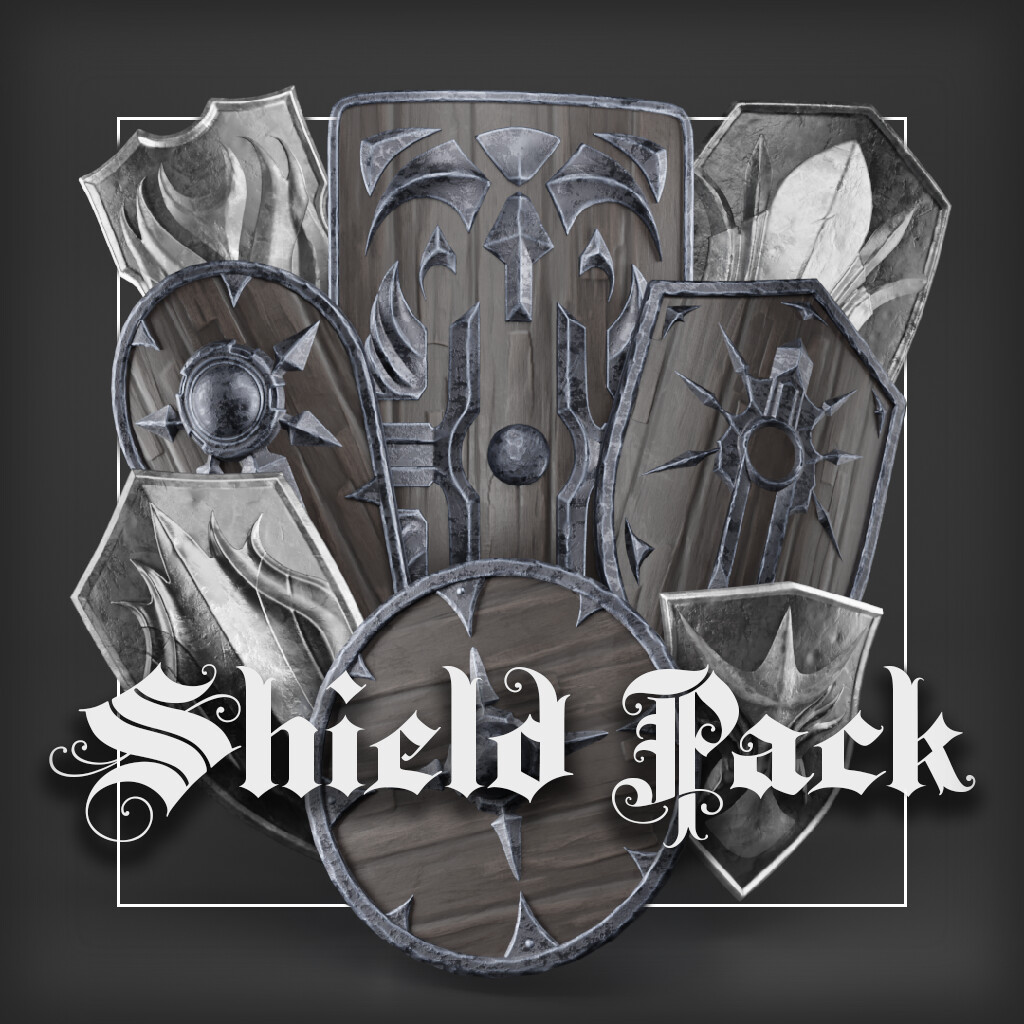 ArtStation - Shield Asset Pack