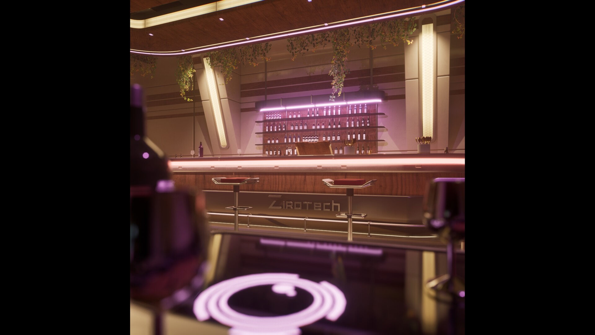 ArtStation - Sci-fi Bar