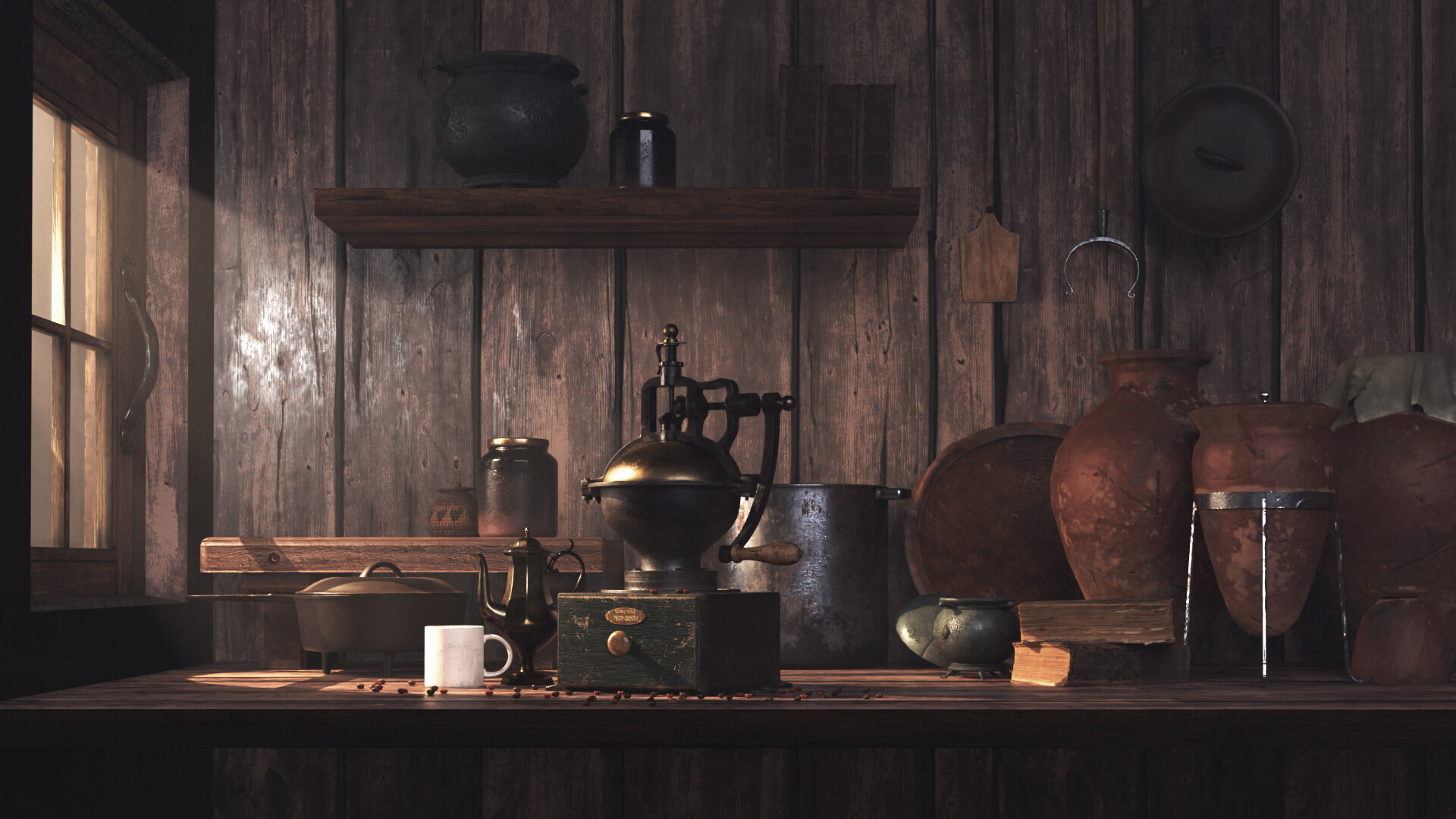 ArtStation - Coffee for a day