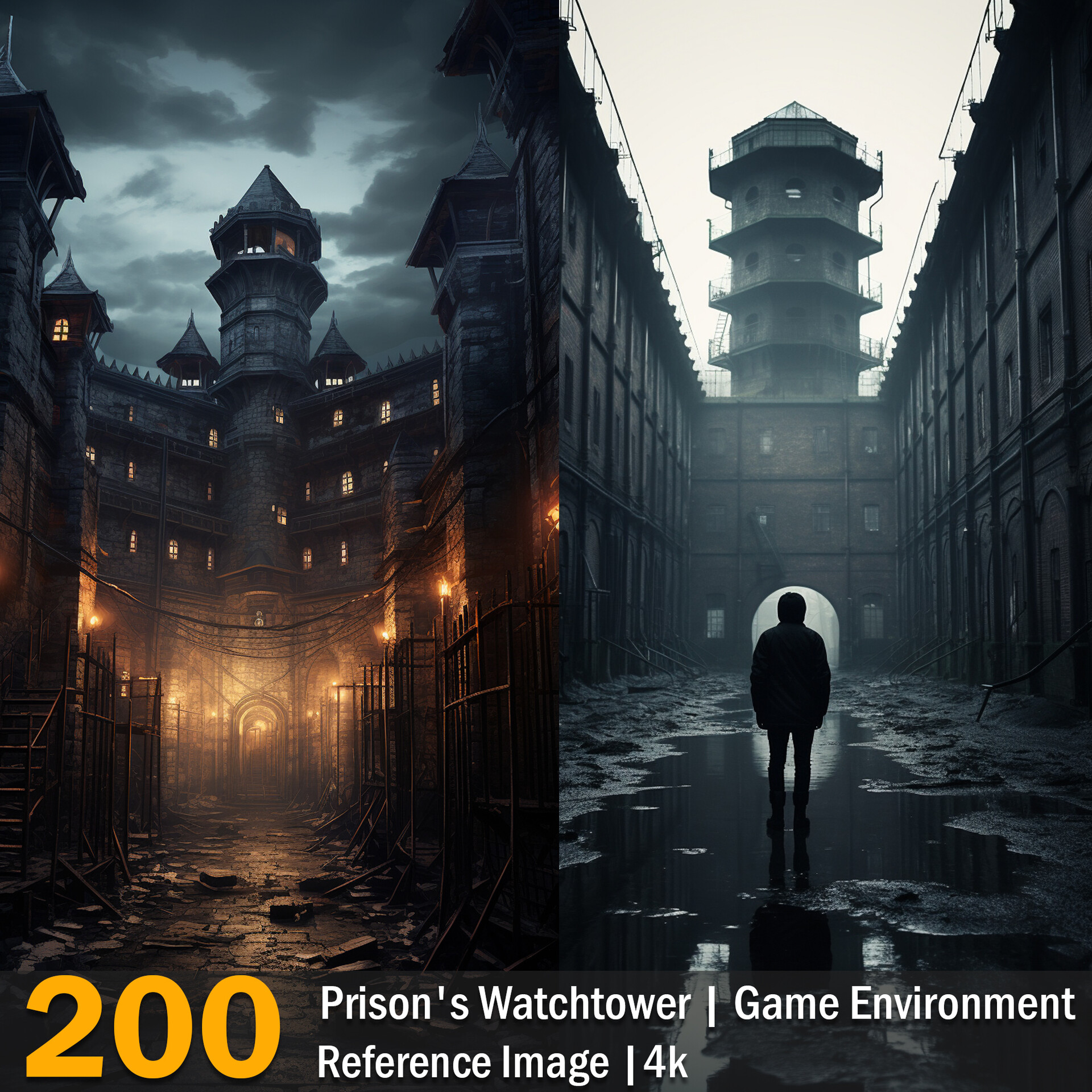 ArtStation - Prison's Watchtower | Game Environment | Reference Images | 8K