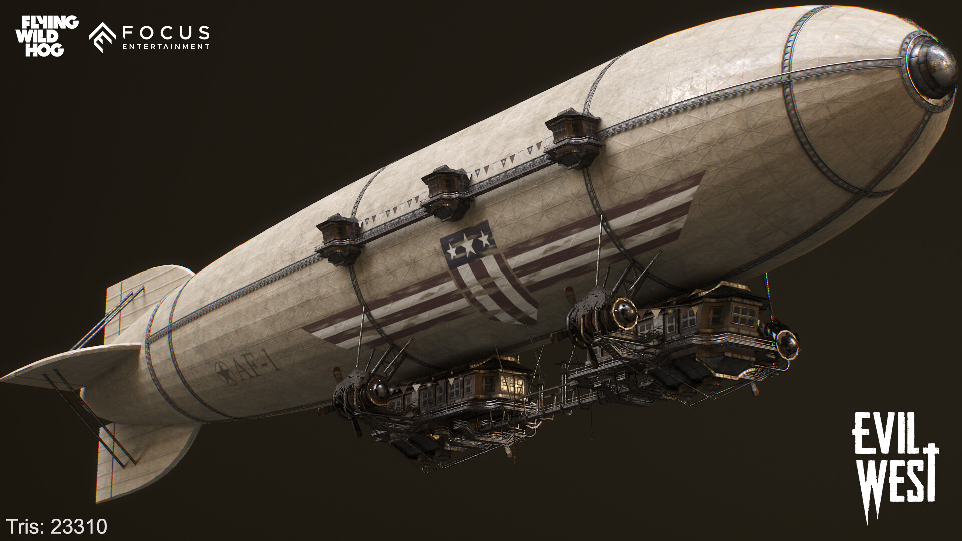 ArtStation - Evil West - Zeppelin