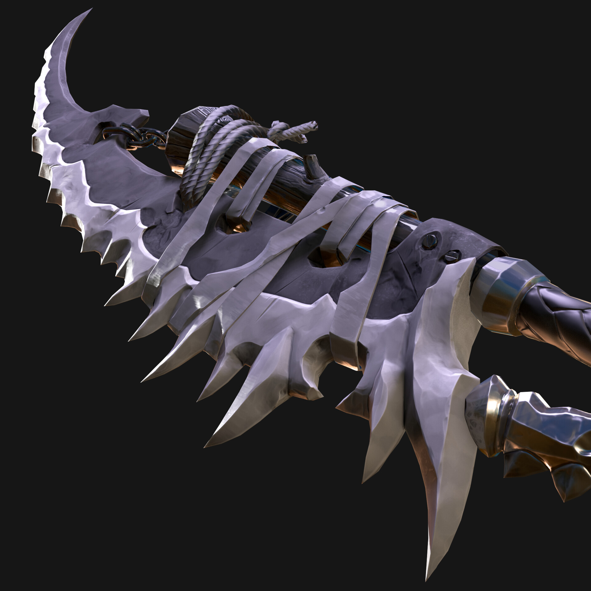 ArtStation - Orc Bone Sword
