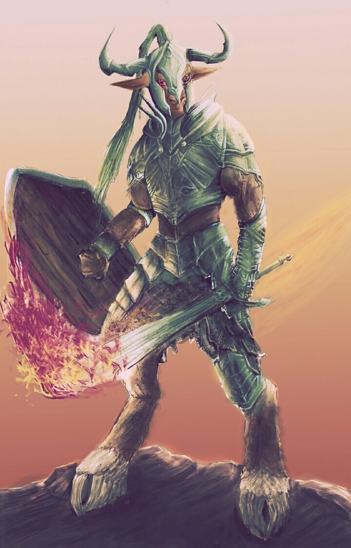 ArtStation - Minotaur _final project