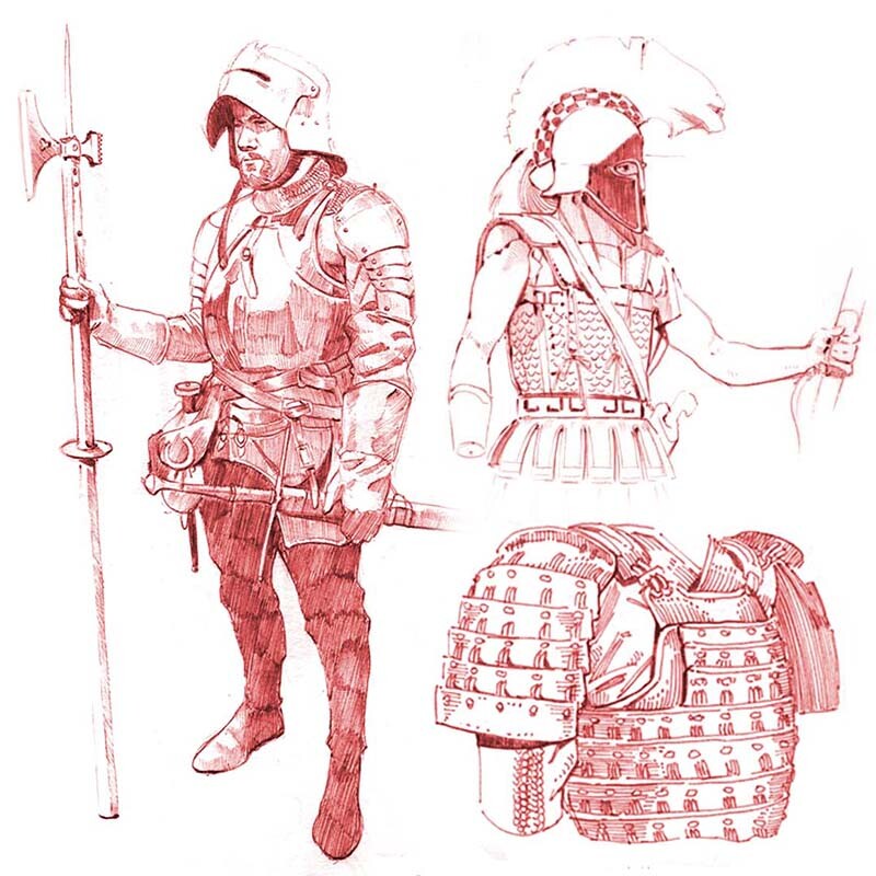 ArtStation - Red Armors Vol.1