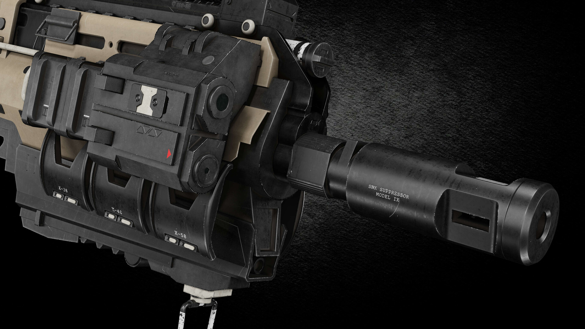 ArtStation - Sci-Fi Rifle