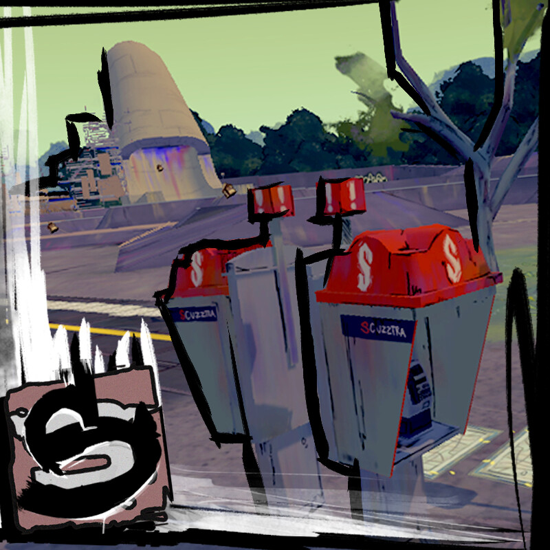 ArtStation - Taste of SCUZZ - Environment