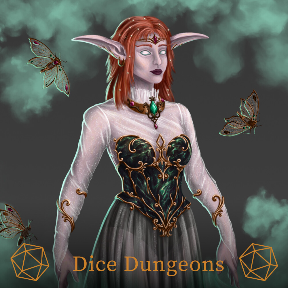 ArtStation - Dice Dungeons - Lilith
