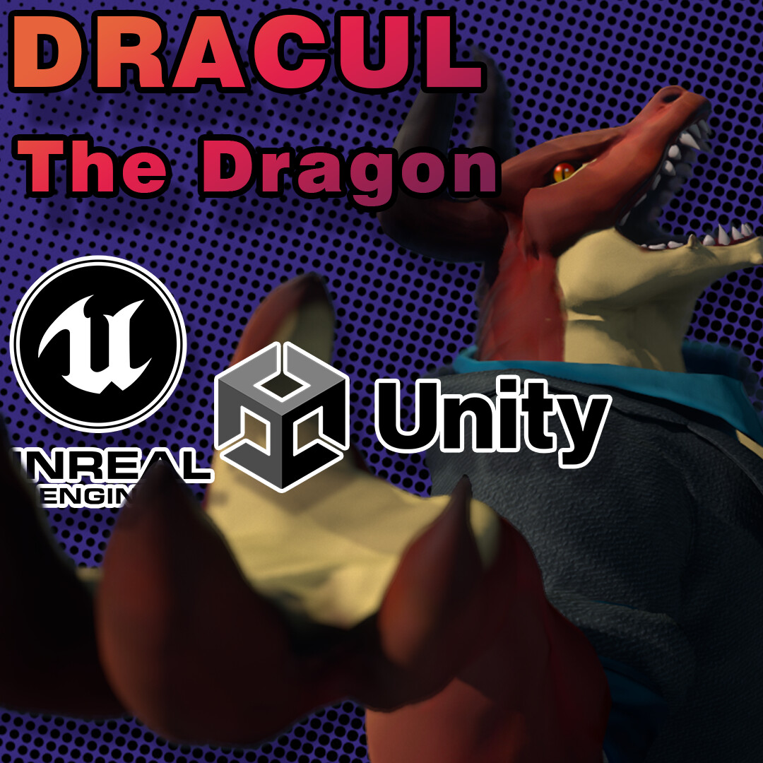 ArtStation - 🐲 Dracul 🐉 (Humanoid/Dragon Character)