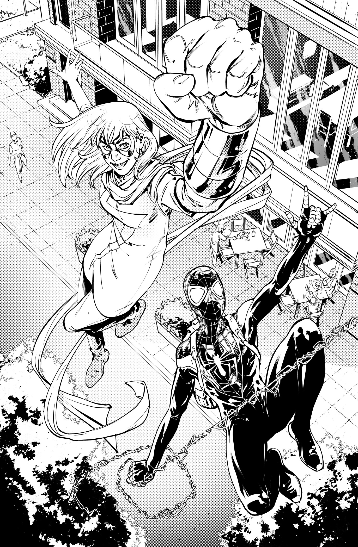 ArtStation - MissMarvel comic samples