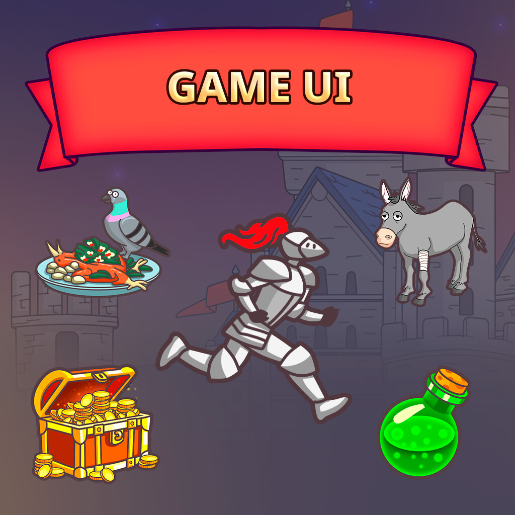 ArtStation - GameUI (Medieval life simulator)