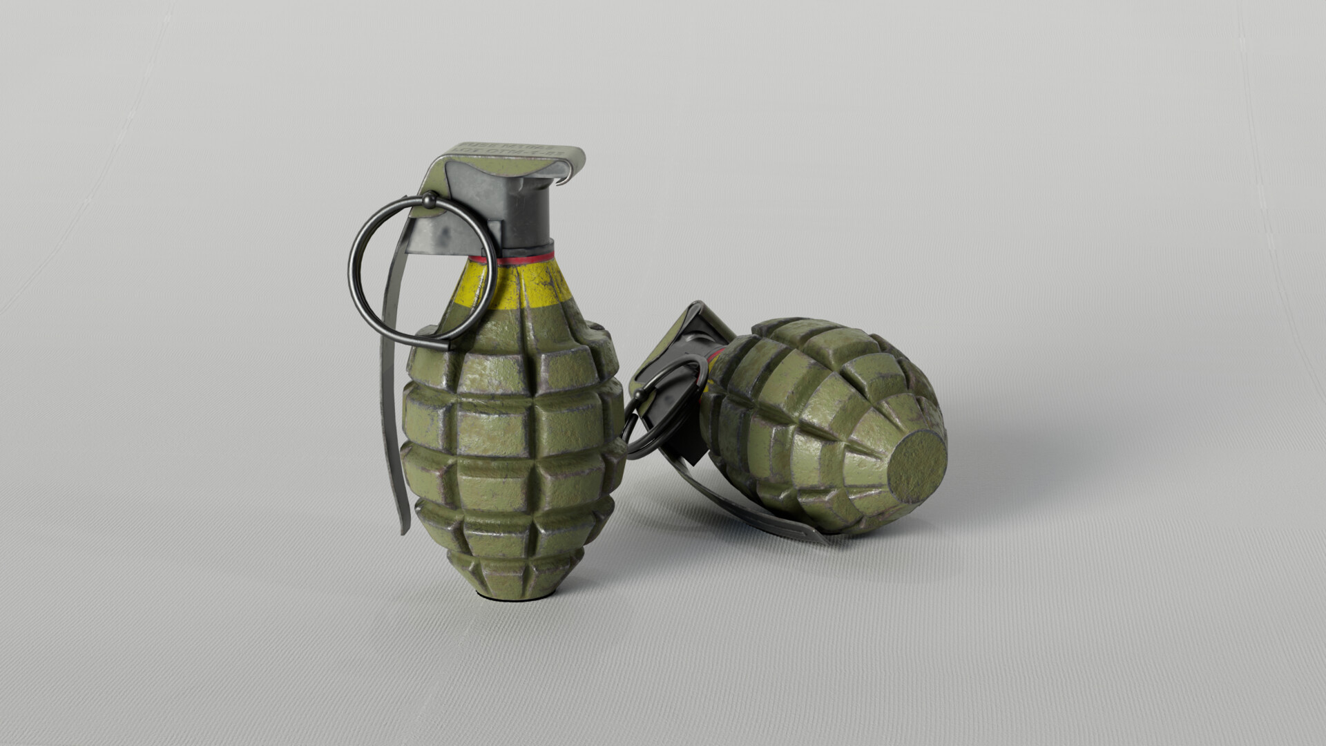 ArtStation - Grenade modelling and texturing