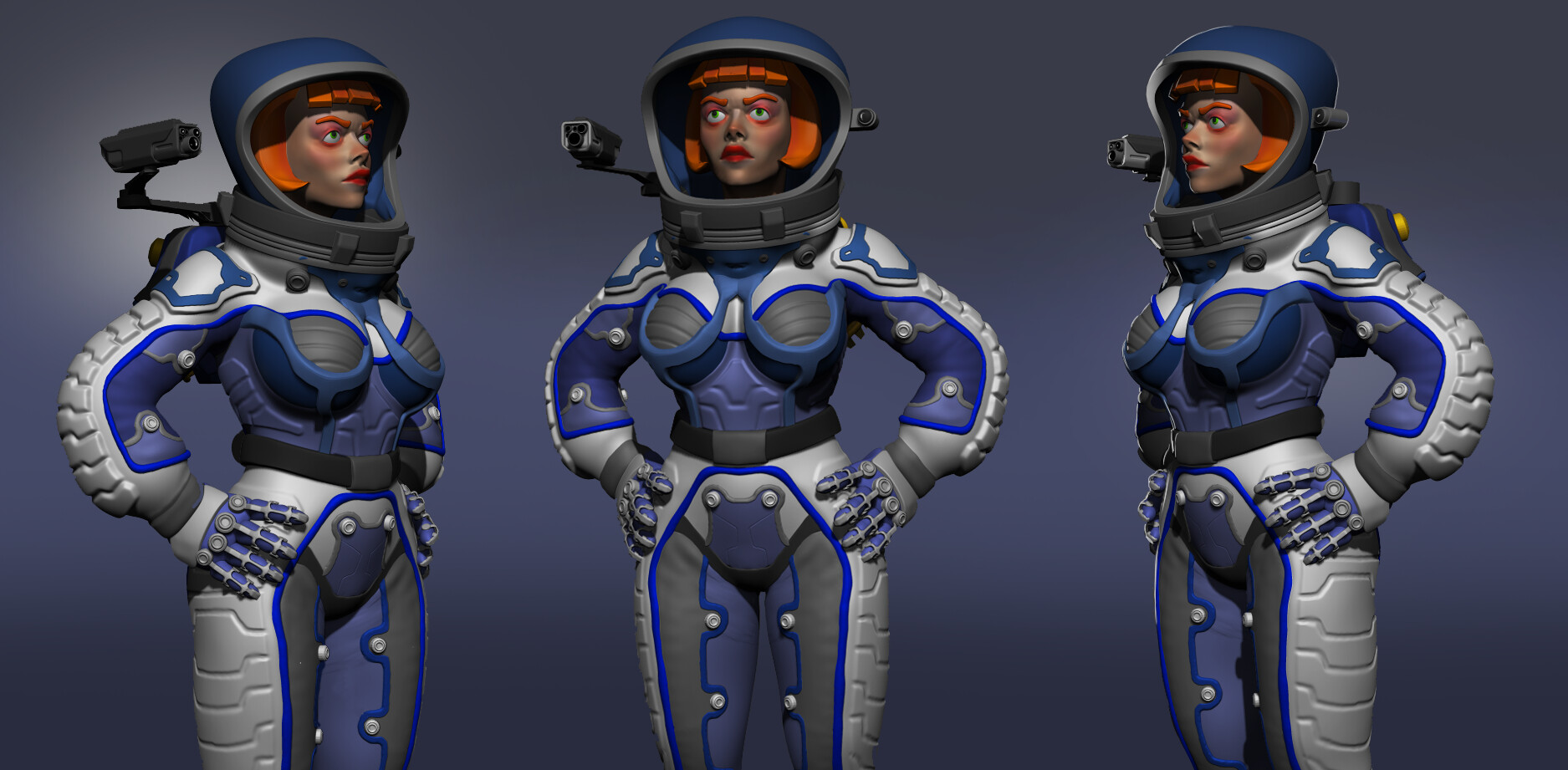ArtStation - Space girl