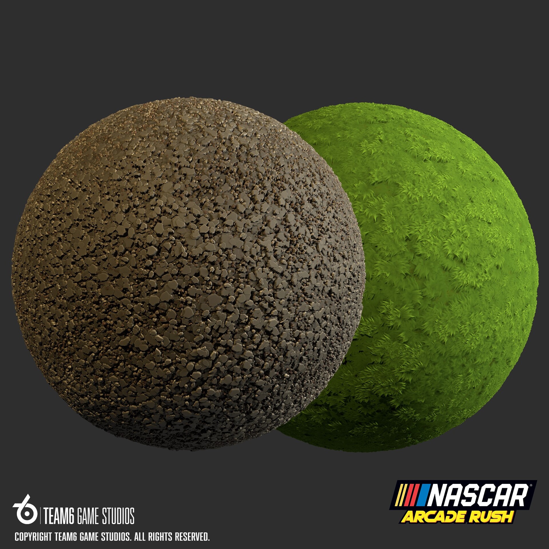 ArtStation - NASCAR Arcade Rush - Materials