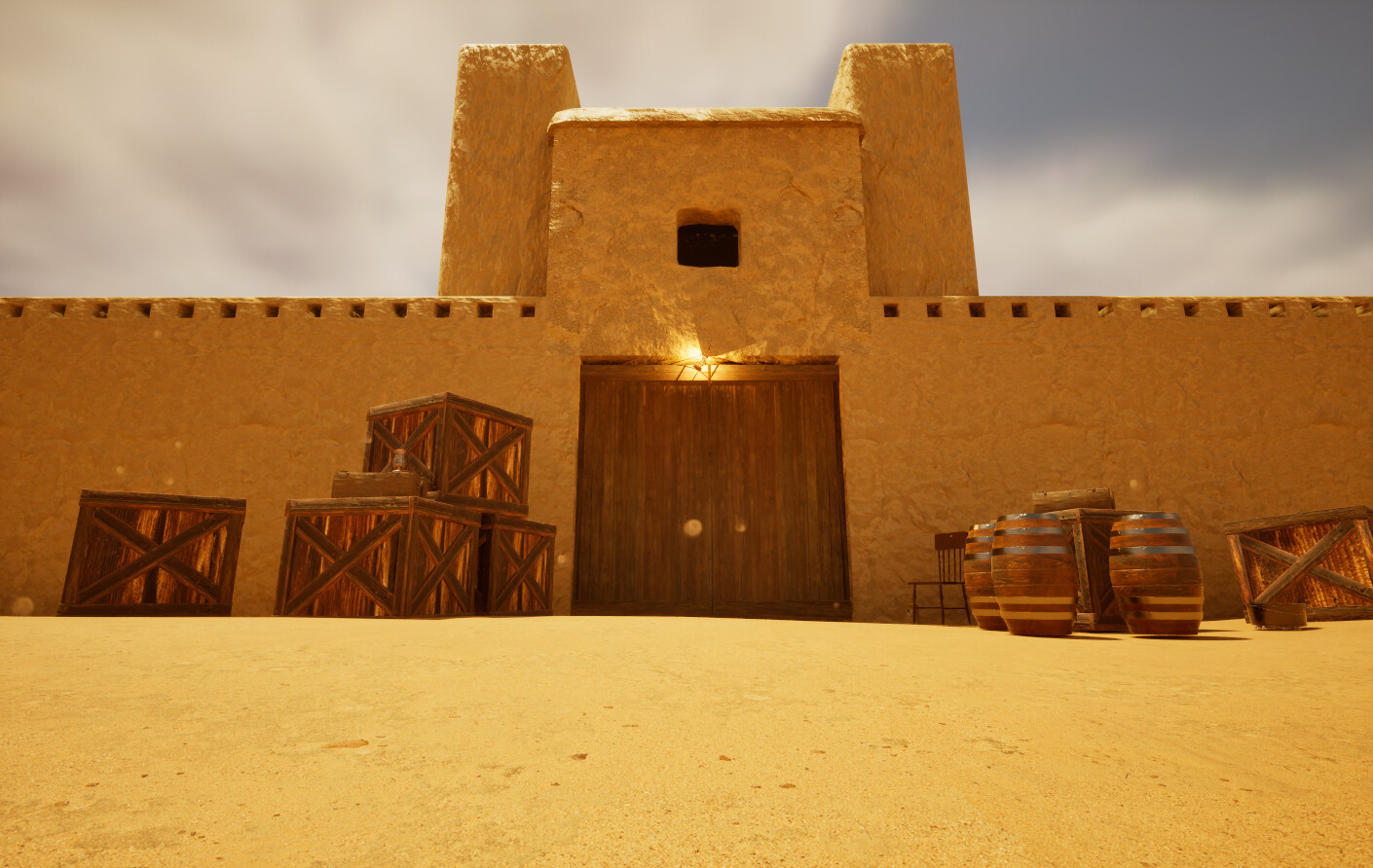 ArtStation - Rylee Dupree's Block 4 Final: DeKiller: Fort Fight (WIP)