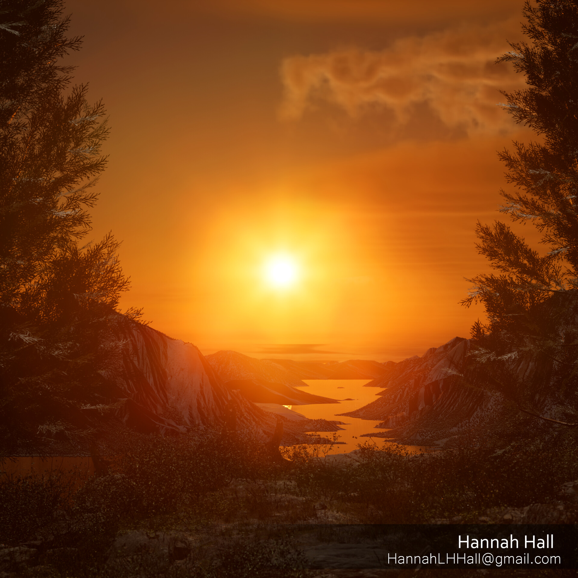 ArtStation - Mountain View