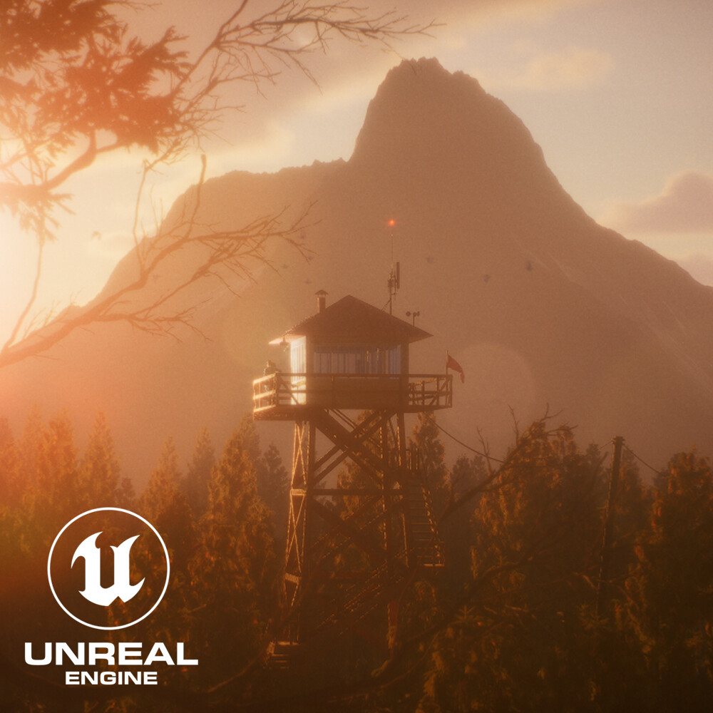 ArtStation - UE5 Watch Tower Environment