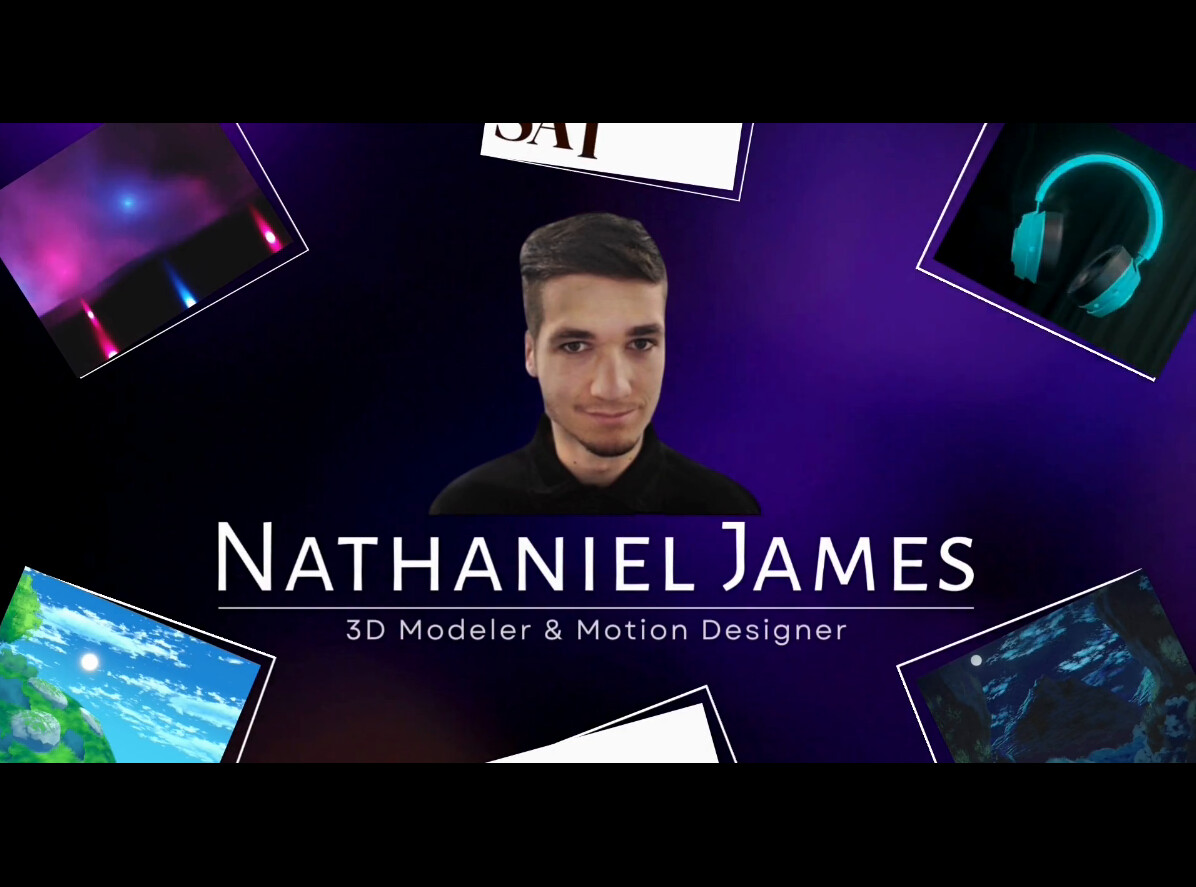 ArtStation - 2024 Nathaniel James Artist Show Reel Video