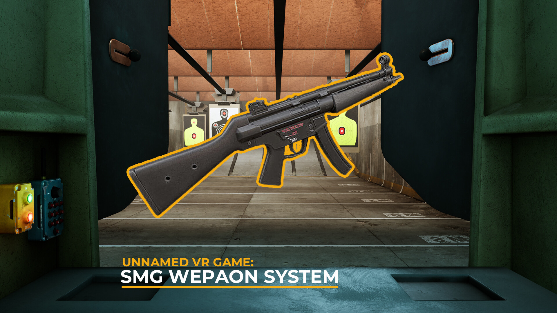 ArtStation - VR Gameplay - SMG Weapon Showcase