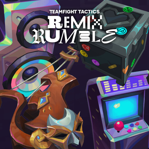 ArtStation - TFT Remix Rumble Props