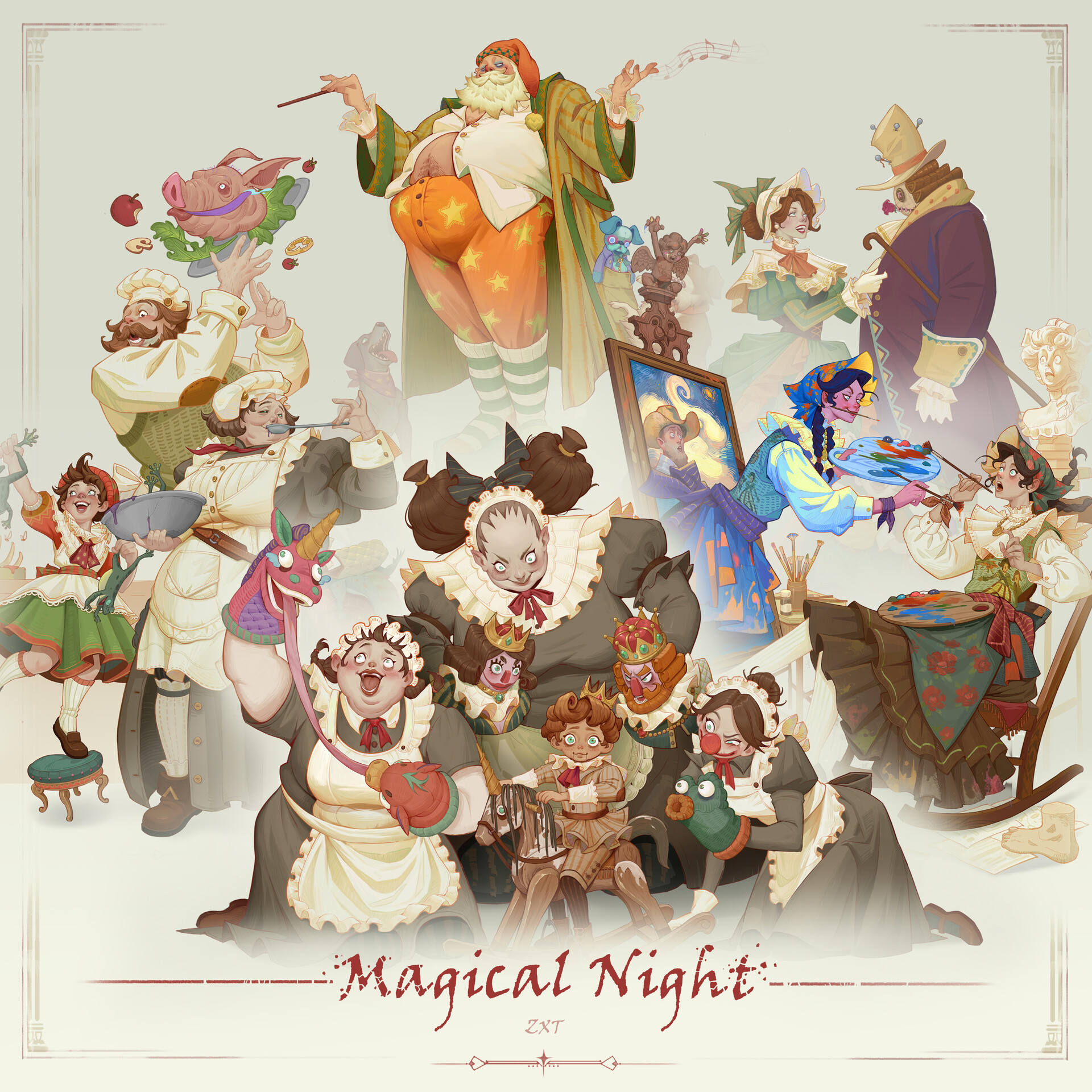 ArtStation - MAGICAL NIGHT《不可思议奇妙夜》