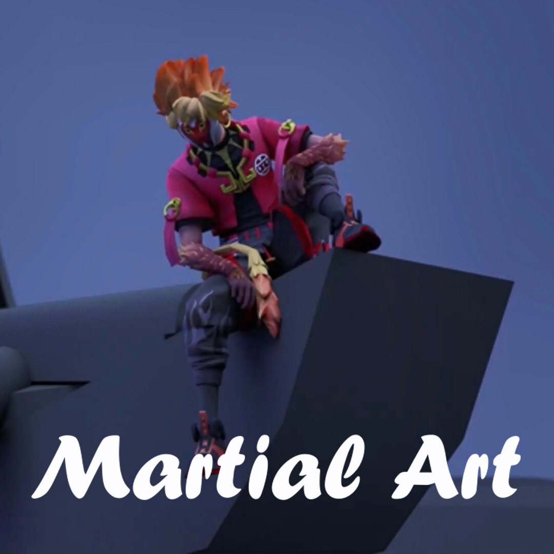 ArtStation - Martial Art-Key Frame