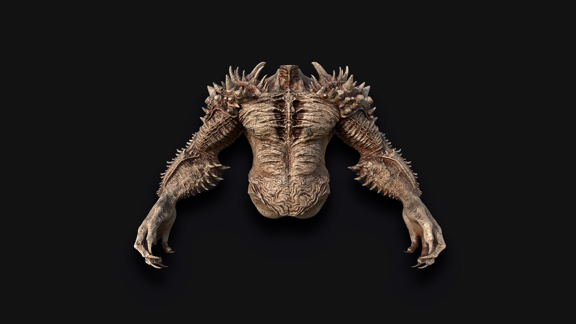 ArtStation - Monster Arm & Blendshape IMM Brush