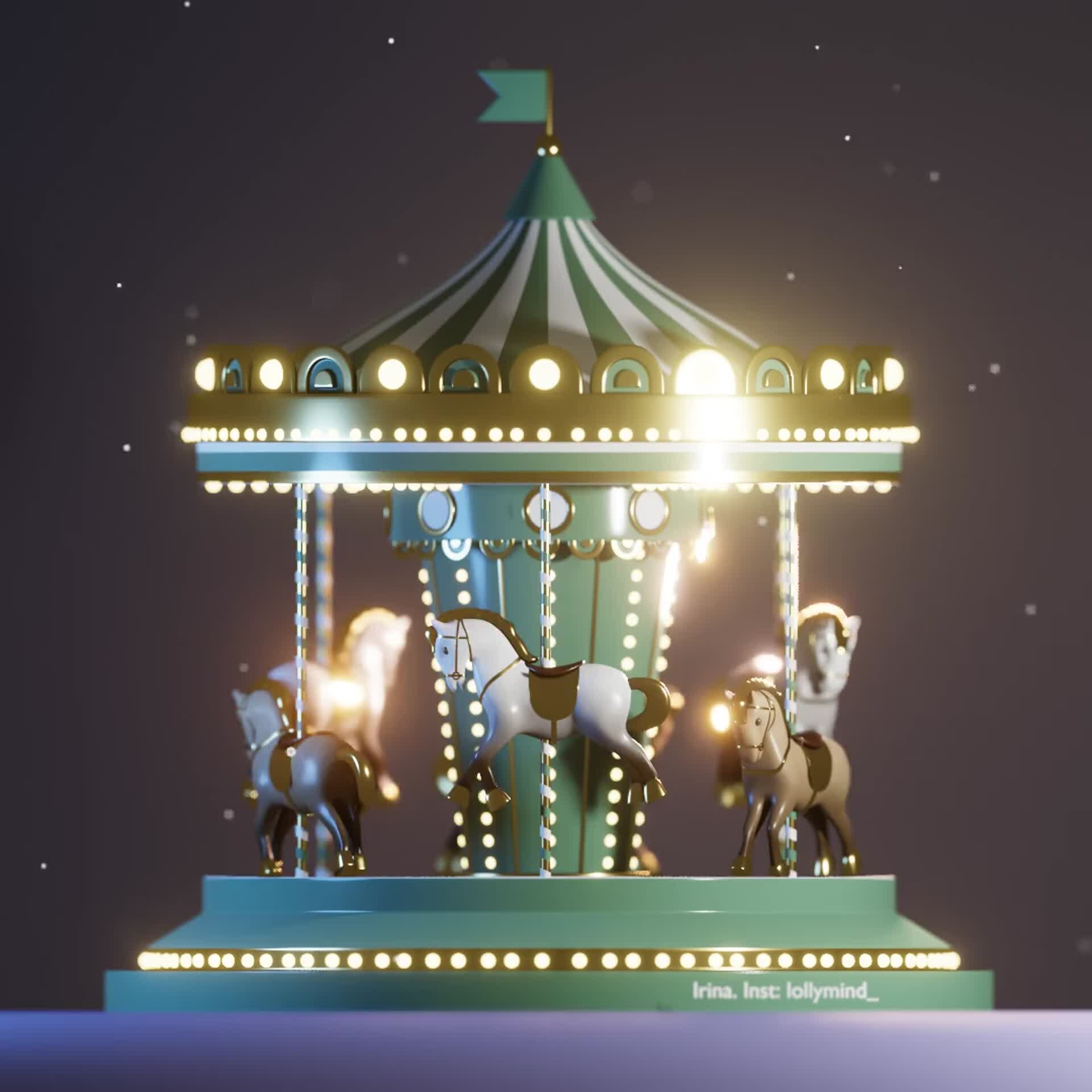 ArtStation - The "horses" carousel