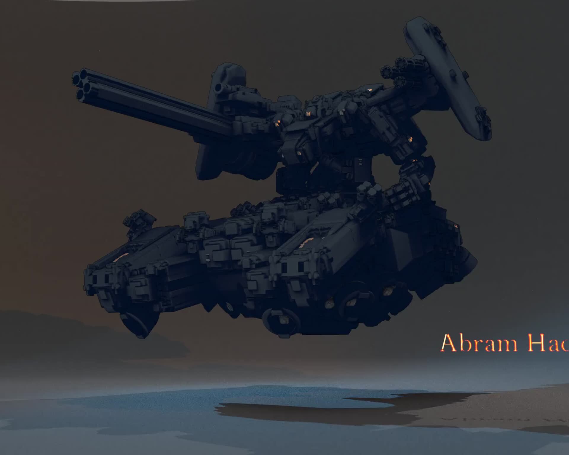 ArtStation - HMMP |High-Mobility Mech Platform| Iron Cavalier