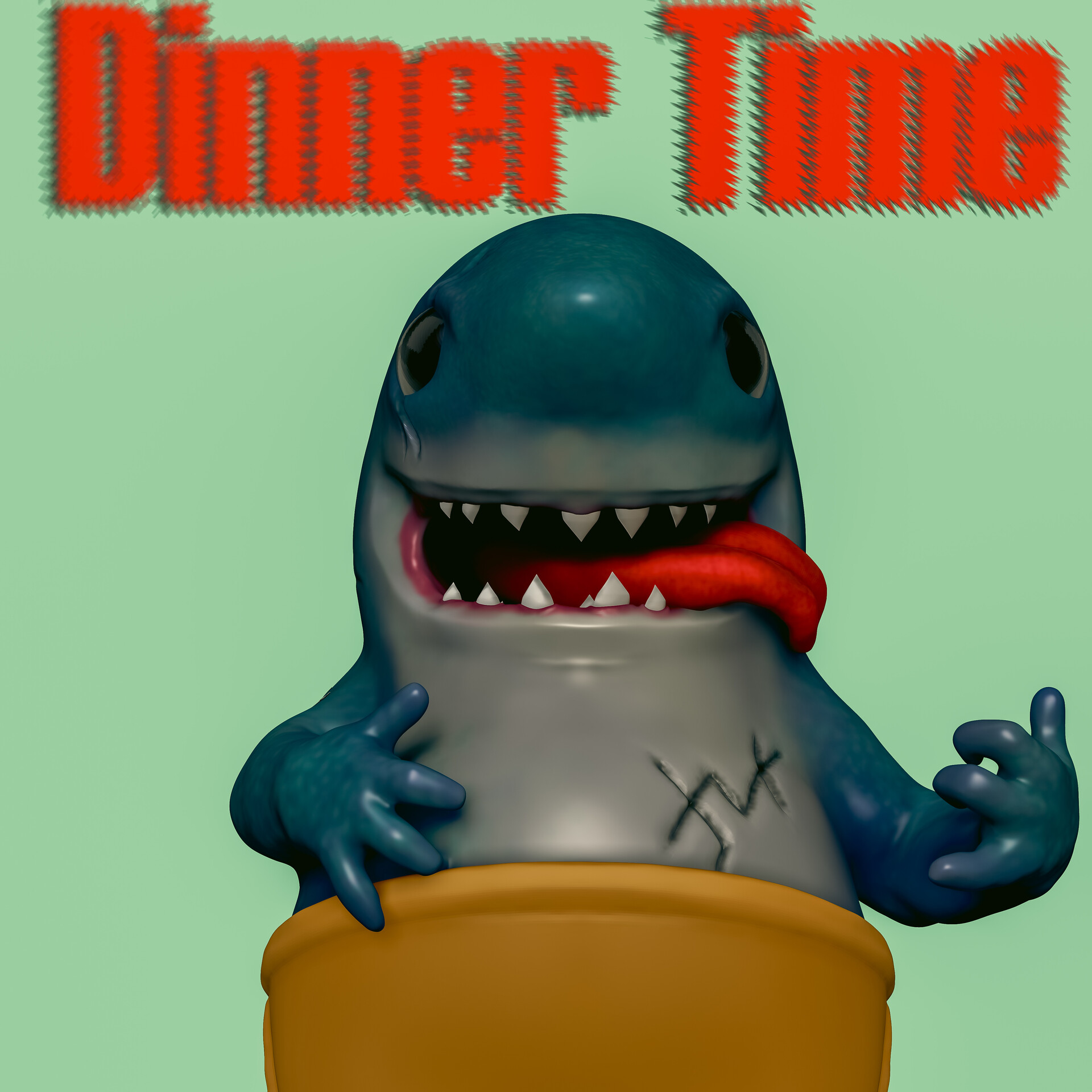 ArtStation - Hungry Shark