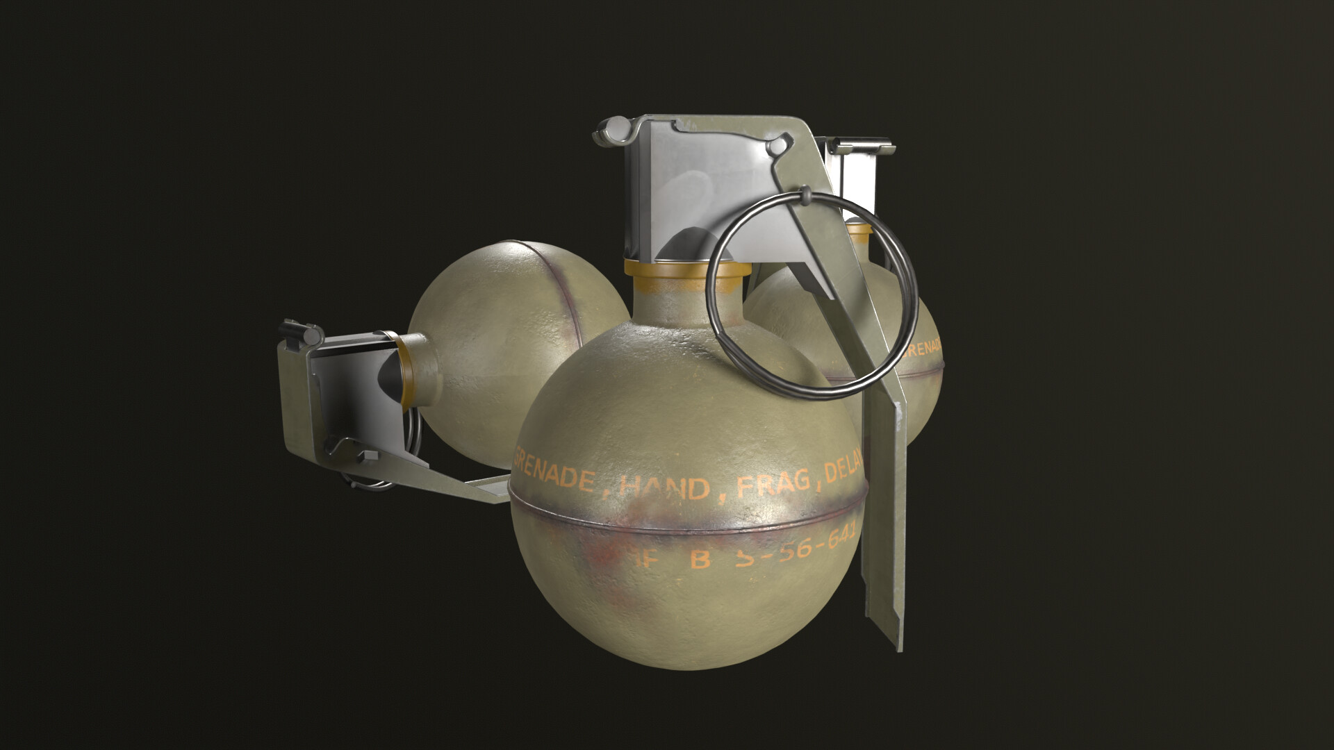 ArtStation - M67 Grenade
