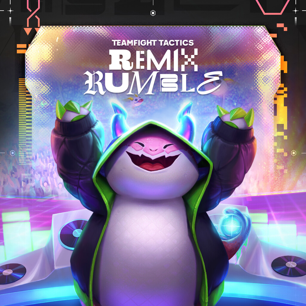 ArtStation - TFT - Remix Rumble - Visual Design