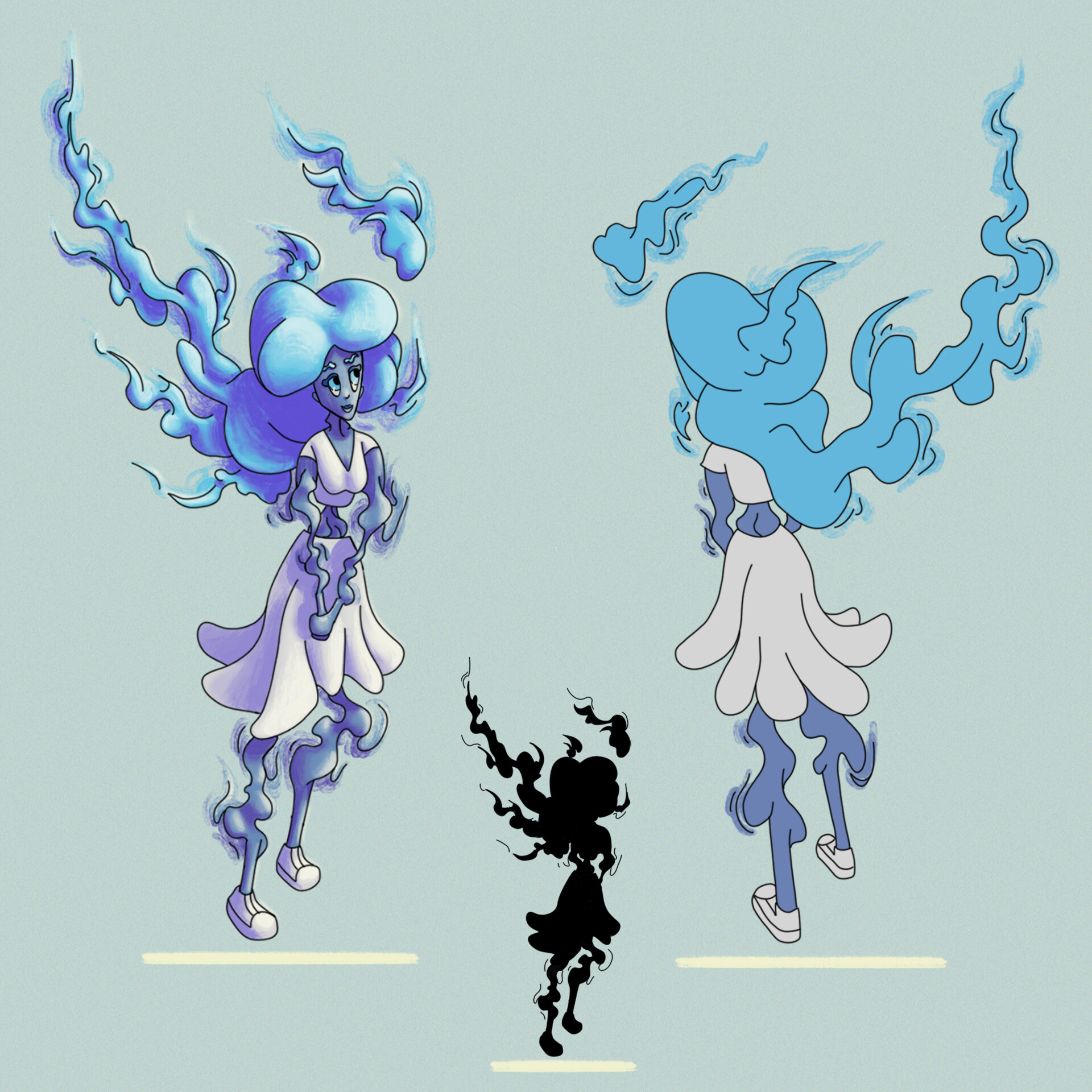 ArtStation - Personified Oxygen Character Design