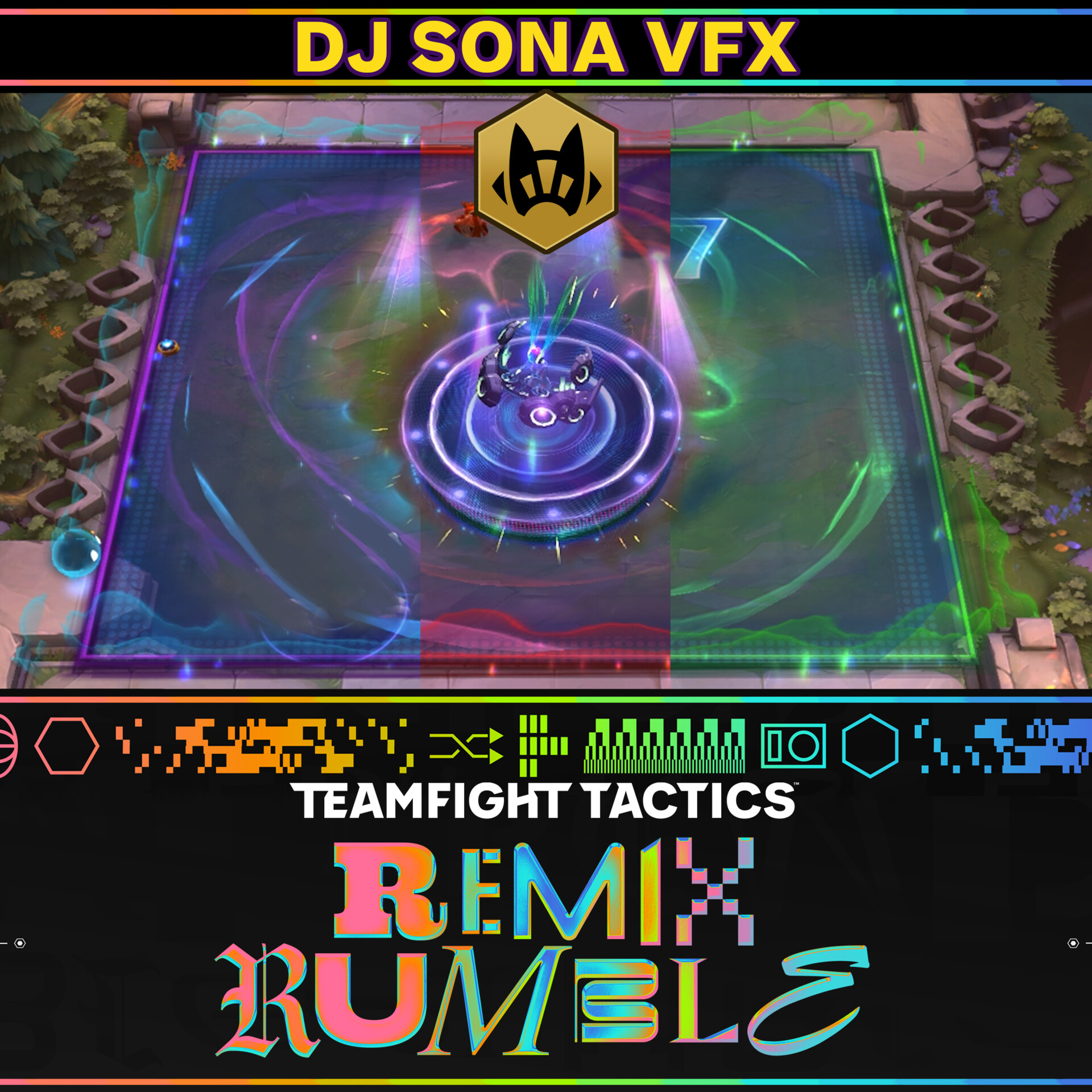 ArtStation - Team Fight Tactics Remix Rumble - DJ Sona Celebration and ...
