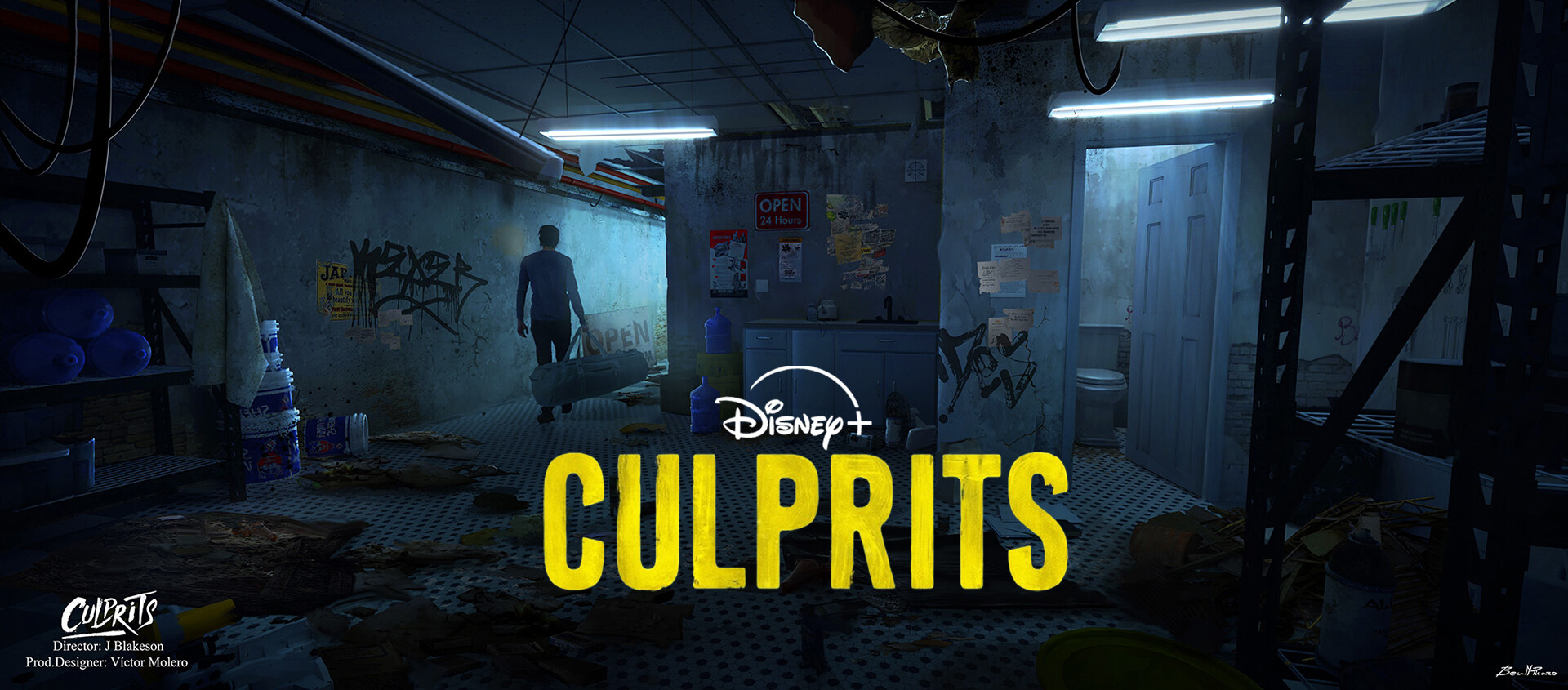 ArtStation - CULPRITS Joe's Back Shop