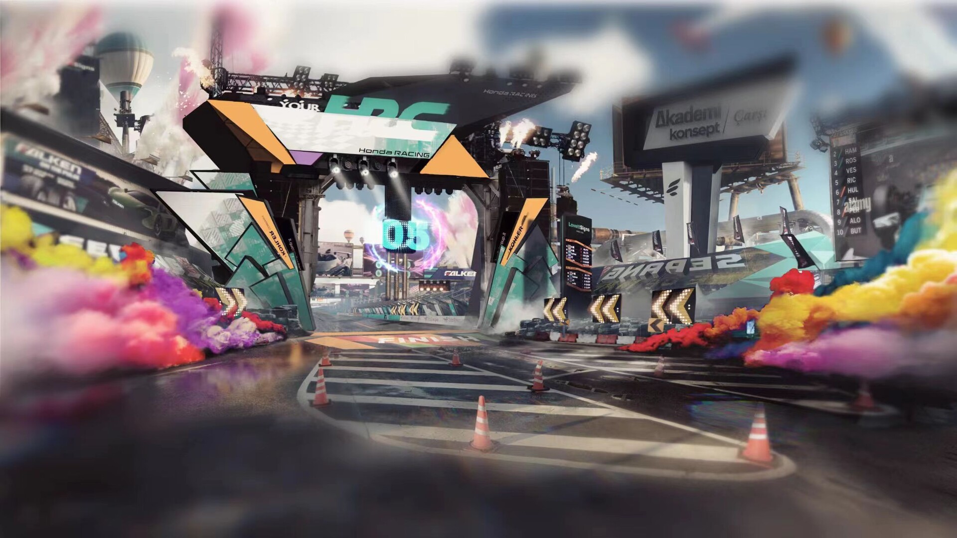 ArtStation - Racing map plans and concepts