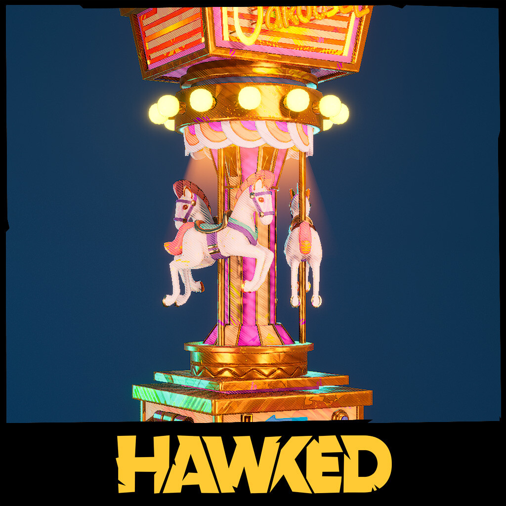 ArtStation - Carousel Locker "Hawked"