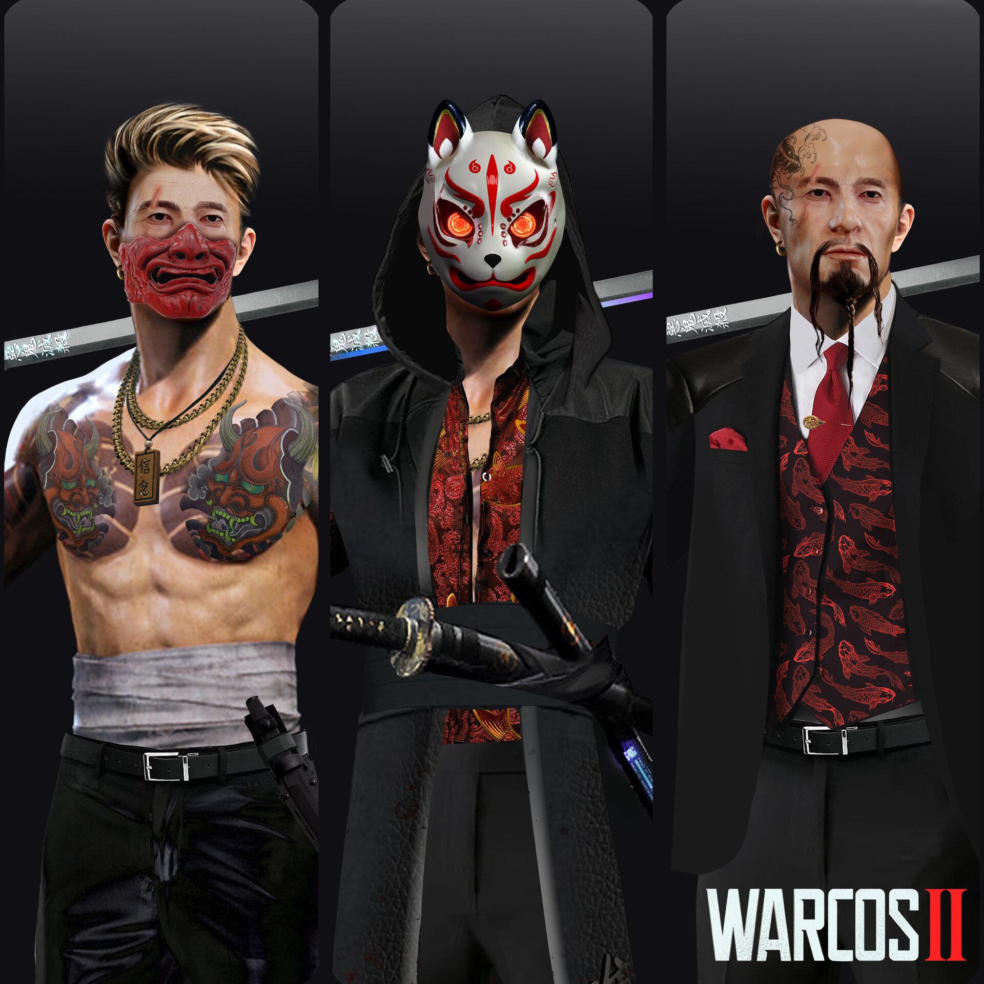 Artstation Yakuza Character Concept