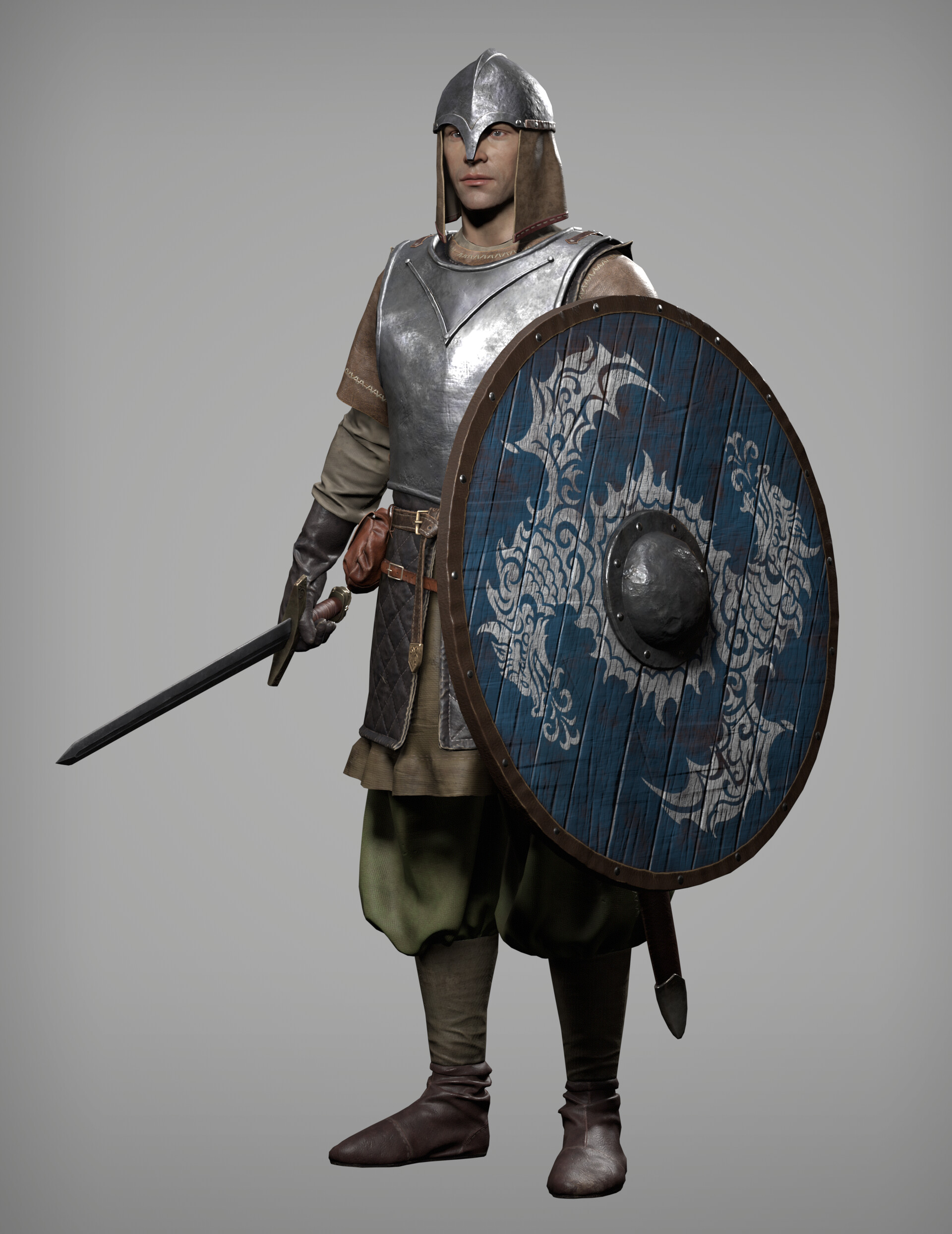ArtStation - Soldier - real time character