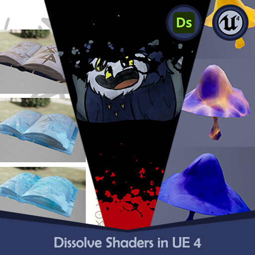 ArtStation - Shaders Dissolve in Unreal 4 (Student - Master 1)