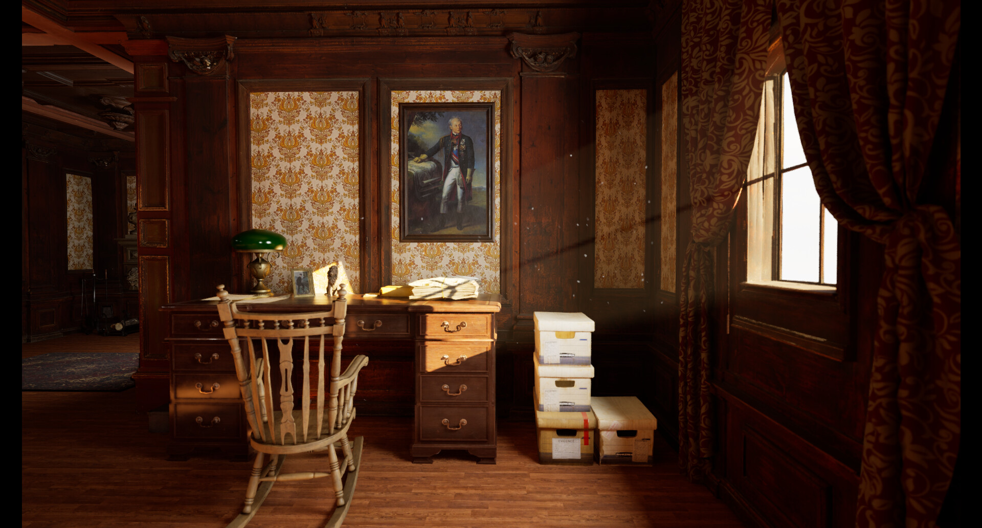 ArtStation - Research Room - 3D Environment