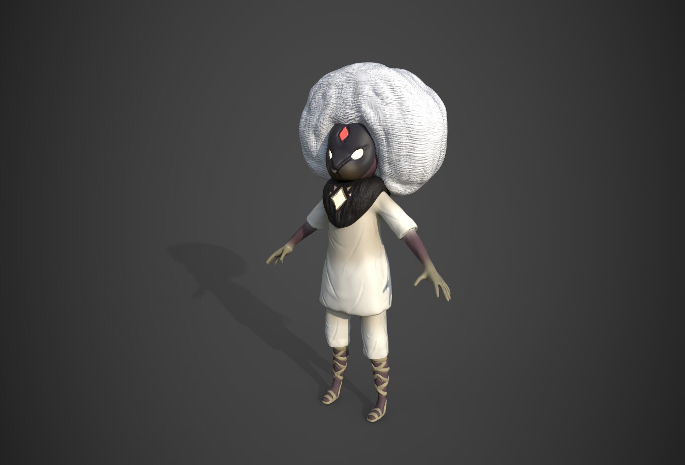 ArtStation - SKy COTL (Character Creation and first sculpt)