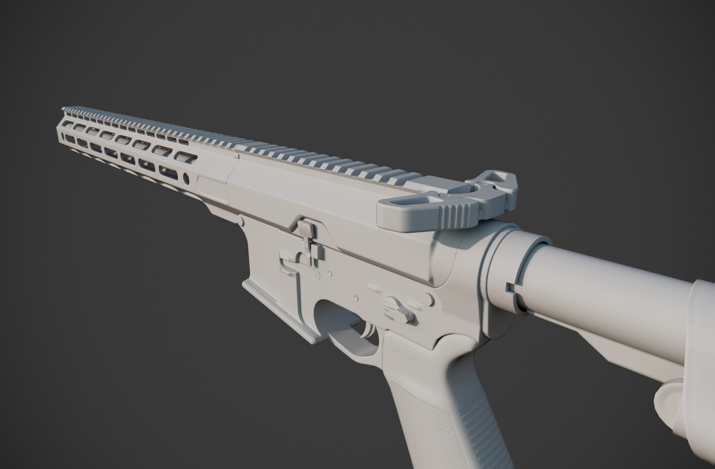 ArtStation - TX-15 Rifle