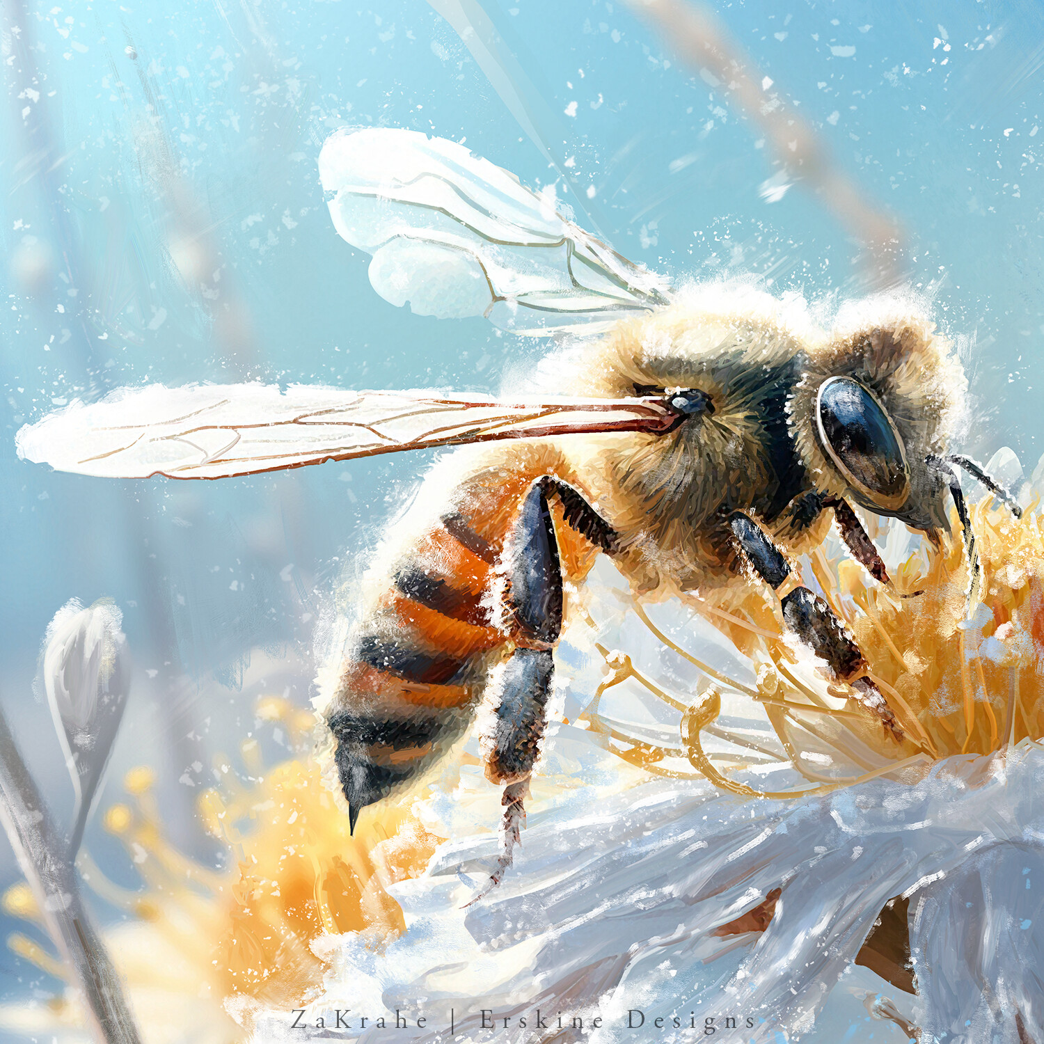 ArtStation - A bee