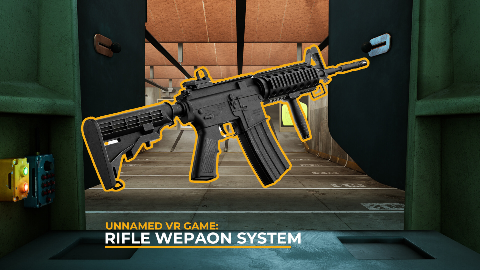 ArtStation - VR Gameplay - Rifle Weapon Showcase