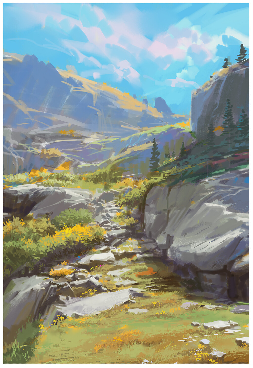 ArtStation - color practice